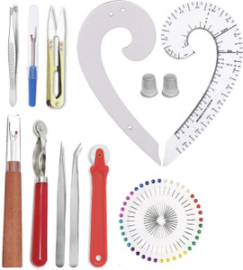 NTGS Tailoring Sewing Tools Kit – 13 PCS Pattern Making & Measuring Set ...