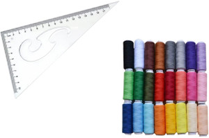 Crafts Haveli Tailoring Combo 2 Items L Curve Scale & sewing-thread ...