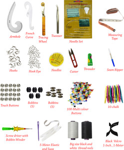 NVR Premium Fashion designing / tailoring/ Sewing All in one combo ...