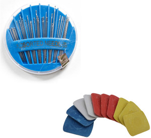 Crafts Haveli Needle Compact & Tailoring Chalk Sewing Kit Price in ...