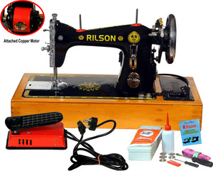 Rilson SPECIAL MOTARIZED TAILOR MODEL SEWING MACHINE, WITH WOODEN BASE ...