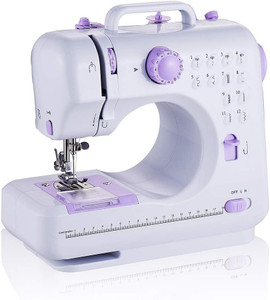 OXERPRO Purple 12 Built-in Stitches, Reverse Stitch,Storage Drawer,2 ...