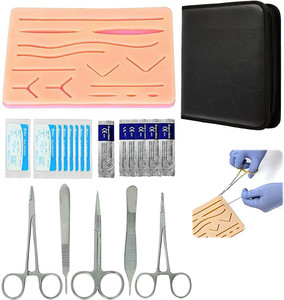 HASTHIP Complete Suture Practice Kit with Reusable Silicon Skin ...