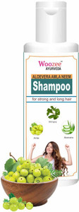 WooZee Herbal Shampoo with Aloevera & Neem, Amla, Reetha, Shikakai ...