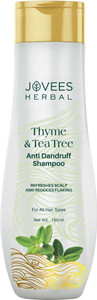 Jovees Herbal Thyme & Tea Tree Anti Dandruff Shampoo 150 ml - Price in ...