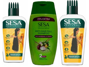 SESA AYURVEDIC Se Oil+Sh (100+100+100 ml) - Price in India, Buy SESA ...