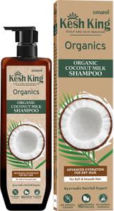 Kesh King Organics Organic Coconut Milk Shampoo | Hydration For Dry ...