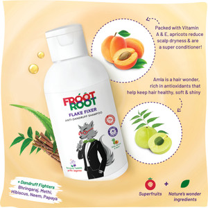 FROOT ROOT Flake Fixer Anti Dandruff Shampoo and conditioner for Tweens ...