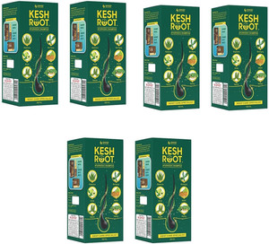 KESH ROOT SHAMPOO IT HELPS TO CONTROL HAIR FALL 6 combo shampoo 100 ml ...