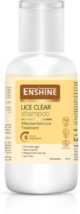 Enshine Lice Clear Shampoo| Natural Lice Treatment with Neem & Tulsi ...