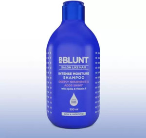 BBlunt Intense Moisture Shampoo for Dry & Frizzy Hair with Jojoba ...