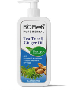 Biofresh Tea Tree & Ginger Oil Anti-Dandruff Shampoo Controls Oil ...