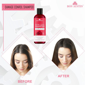 Bon Austin Damage Control Shampoo with Rose Extract for Frizzy Hair ...