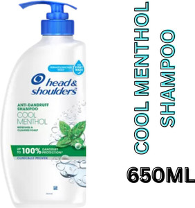 HEAD & SHOULDERS COOL MENTHOL SHAMPOO-650ML - Price in India, Buy HEAD ...