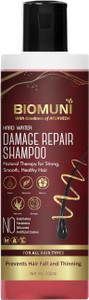 BIOMUNI Pure and Natural Hard Water Damage Repair Shampoo for Women ...