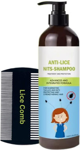Turnwell Natural Anti Lice & Nits Shampoo | Relieves Itching From Lice ...