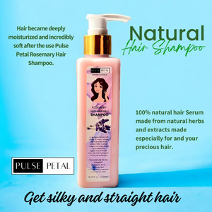 PULSE PETAL Rosemary Anti-Dandruff and Hair Fall, Damage Repair ...