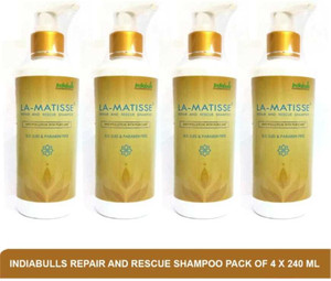 La Matisse Hair Repair And Rescue Shampoo For hair Type, 240ML(Pack of ...