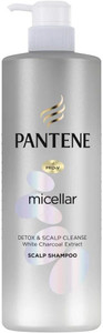 PANTENE Micellar Detox & Scalp Cleanse White Charcoal Extract Scalp ...