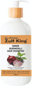 zulf king Onion Bhringraj Hair Shampoo - Price in India, Buy zulf king ...