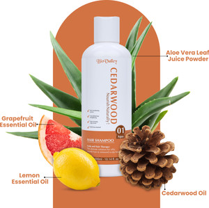 Biovalley Cedarwood Shampoo with Natural Oils, Paraben-free, SLS-free ...