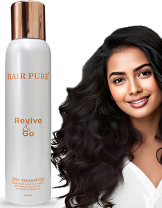 Hair Pure Revive & Go Dry Shampoo | Instantly Refreshes Hair & Absorbs ...