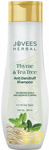 JOVEES Thyme & Tea Tree Anti Dandruff Shampoo 300 ml - Price in India ...