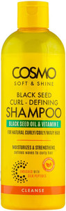 COSMO Soft & Shine Black Seed Curl - Defining Shampoo, For Curly, Coily ...