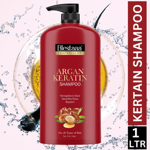 blestaaa essentialss Argen Keratin Smooth Shampoo for Frizz Control ...