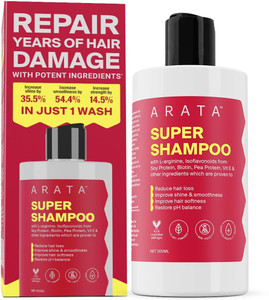 ARATA Super Shampoo for Daily Nourishment and Damage Repair | with ...
