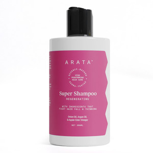 ARATA Super Shampoo with Onion Oil | Prevents Hair Fall & Thinning ...