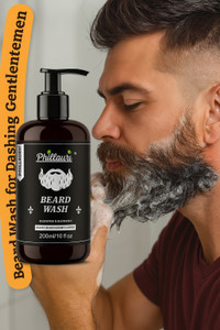 Phillauri Beard Wash for men| Refreshing Fragrance | Purifies and ...