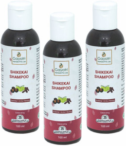 GAYATRI HERBALS PVT. LTD. Shikakai Shampoo 100ml (Pack of 3) - Price in ...