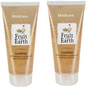Modicare FRUIT OF THE EARTH SHAMPOO WITH HENNA & JOJOBA OIL (HAIR FALL ...