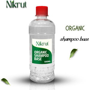 Nikrut Organic Pure & Natural Shampoo Base (Transparent) (500 ML ...