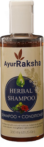 Ayur Raksha Herbal Shampoo and Conditioner, 200ml for Hair Fall ...