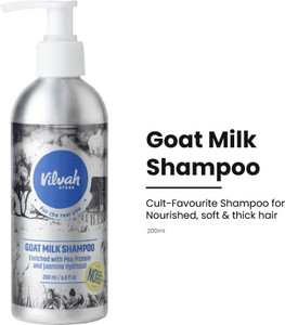 Vilvah Store Goat Milk Shampoo - 200 ML - Price in India, Buy Vilvah ...