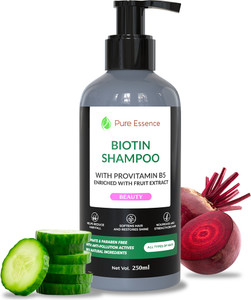 Pure Nutrition Biotin Shampoo with Pentavitin Promote Healthy Hair ...