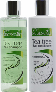 nugencare Tea Tree Scalp Care Dandruff Removal Treatment Shampoo With ...