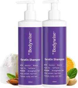 Be Bodywise Keratin Anti Hair Fall Shampoo for Women | Clinically ...
