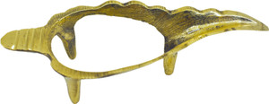 Real Craft Pooja Perfection: Brass Shankh Stand for Divine Decor ...