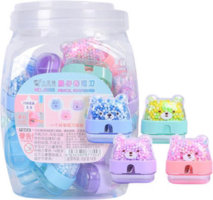 Flipkart.com | AMB Cute Bear Head Balls Pencil Sharpener for Kids ...