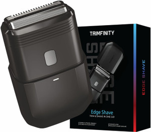 Trimfinity Edge Shave | Mini Portable Electric Shaver for Men | Travel ...