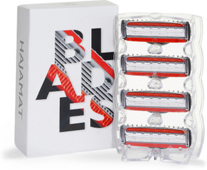 Hajamat Magnum V Shaving Razor Blade cartridge | Refill Pack of 4 ...