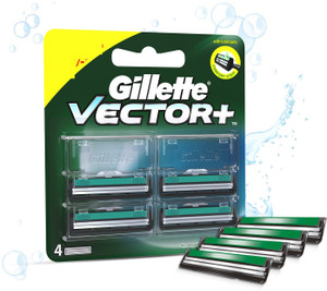 Gillette Vector 3 Cartridges with Double Edge Blades - Price in India ...