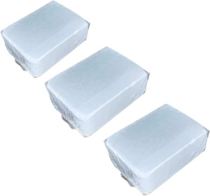 BVNM Natural Alum Whole Phitkari Piece (100 g x 3 Blocks, Patika ...