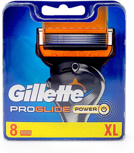 Gillette PROGLIDE POWER (Made in Germany) RAZOR BLADES 8 XL PACK ...
