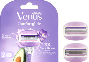 Gillette Venus Comfortglide Women Hair Removal Razor Blades - (Avocado ...
