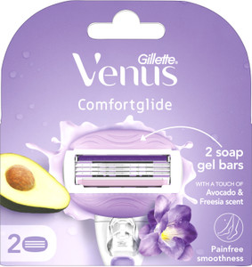 Gillette Venus Comfortglide Women Hair Removal Razor Blades - (Avocado ...