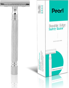 Pearl Shaving PSR Double Edge Safety Razor SS-01 (Close Comb Chrome ...
